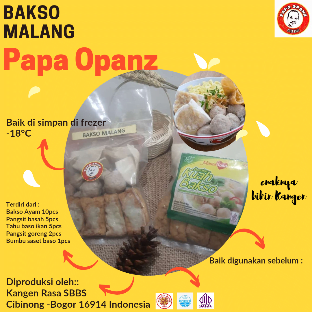 Baso malang frozen | UMKM Cibinong