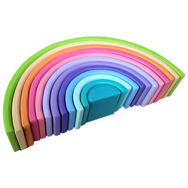 Rainbow Stack 12 Pastel | UMKM Cibinong